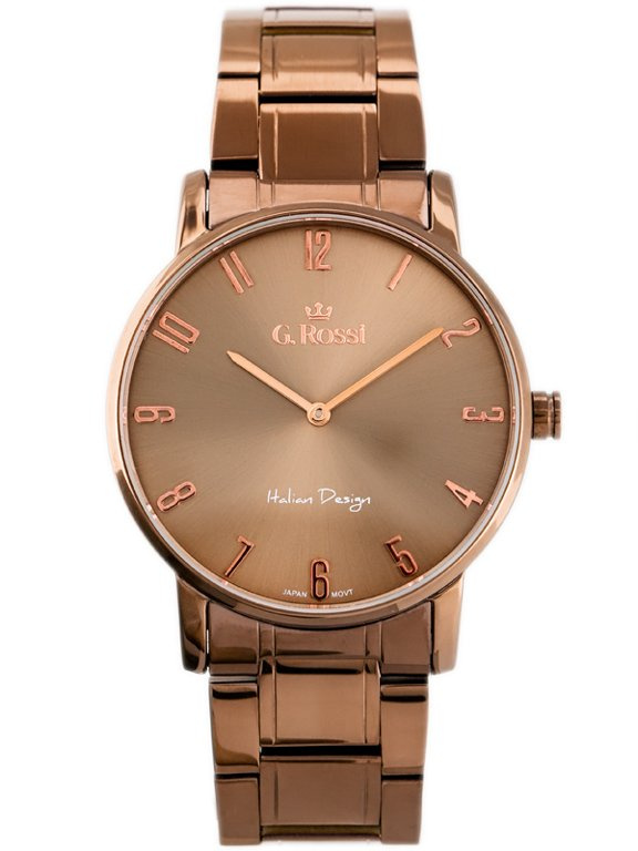 G. ROSSI WATCH - 10194B-2B3 (zg257f) brown + BOX BRONZE | MEN \ BRAND ...