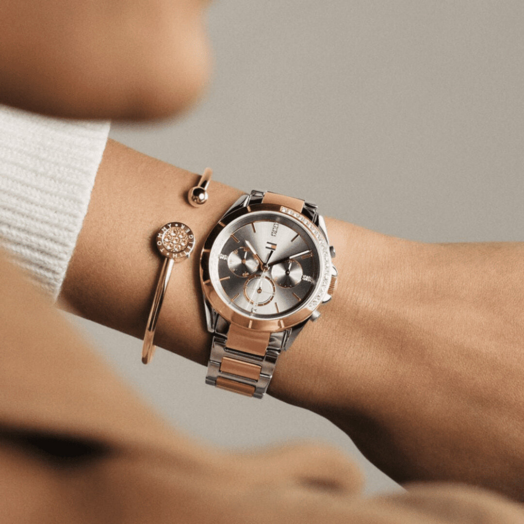 ZEGAREK DAMSKI TOMMY HILFIGER Kennedy 1782387 (zf600d) Srebrny ...