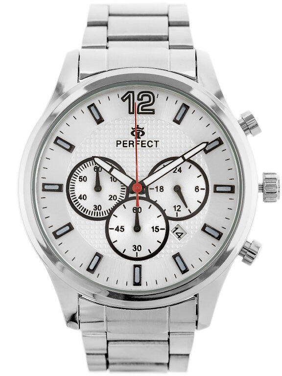 ZEGAREK MĘSKI PERFECT CH01M - CHRONOGRAF (zp355a) + BOX | Zegarki ...