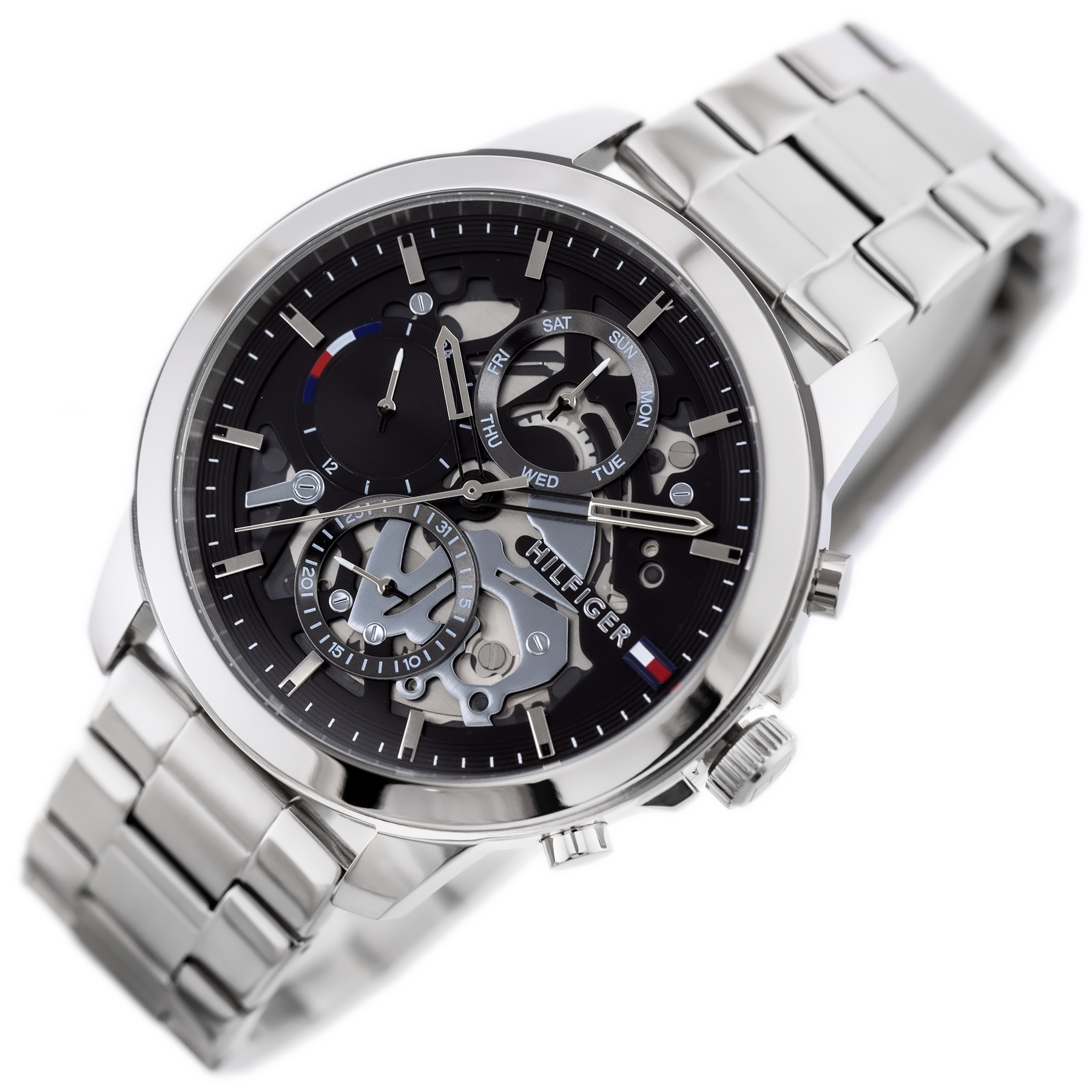 ZEGAREK MĘSKI TOMMY HILFIGER Henry 1710477 zf091a Srebrny | Zegarki ...